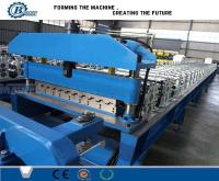 China Customized Metal Roofing Roll Forming Machine Color Coated Surface Treatment for sale