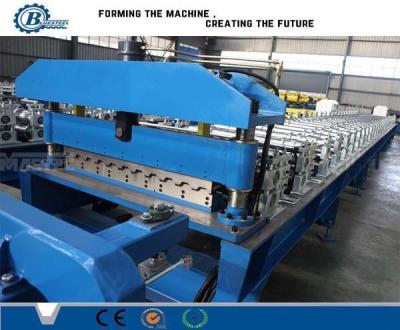 China Customized Metal Roofing Roll Forming Machine Color Coated Surface Treatment for sale