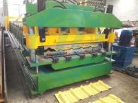 China Tile Forming Machine with Cr12 Cutting Blade 15-20m/min Speed for sale