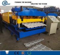 China CNC Metal Roof Tile Roll Forming Machine With Thickness 0.3-0.7mm 8000kg for sale