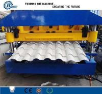 China Automatic Aluminium Tile Roll Forming Machine For Roofing CE for sale