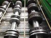 China Galvanized Steel Deck Forming Machine 4kw Hydraulic Power for sale