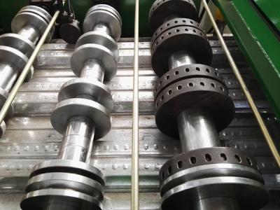 China Galvanized Steel Deck Forming Machine 4kw Hydraulic Power for sale