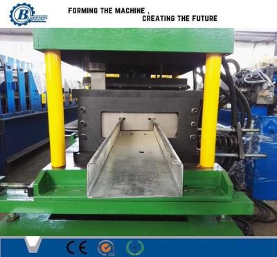 China Full Automatic Hydraulic Metal Steel Purlin Roll Forming Machine WITH CNC Control for sale