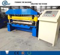 China Customized 0.3 - 0.8mm Corrugated Steel Forming Machine With 5.5kw Power for sale