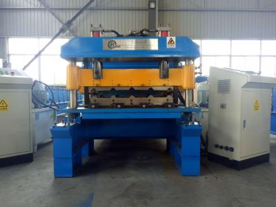 China 8000kg Metal Roofing Roll Forming Machine with 18-20 Roller Stations and 45 Steel Material for sale