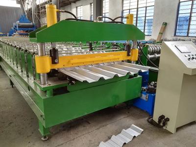 China Automatic Change Size IBR Metal Roofing Roll Forming Machine With Touch Screen for sale