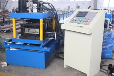 China 6m Cutting Length Purlin Roll Forming Machine with 18-20 Roller Stations for sale