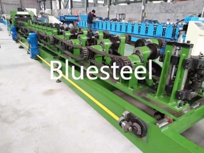 China Interchangeable C Purlin Roll Forming Machine Green / Blue Automatic C Type for sale