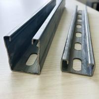 China 41 U Steel Purlin Roll Former Solar Mounted C Steel Bracket Roll Forming Machine for sale