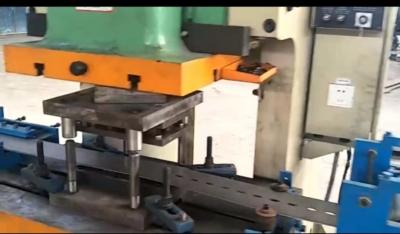 China Metal Steel Solar Photovoltaic Channel Solar Panel Bracket Roll Forming Machine 7.5KW for sale
