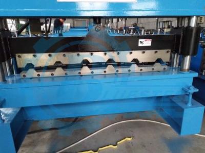 China 1 Year Warranty Guardrail Panel Forming Machine 0.3 - 0.8mm Thickness for sale