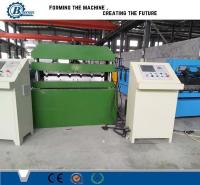 China Steel Trapezoidal Profile Metal Roofing Roll Forming Machine With 3 Stands Rollers for sale