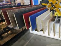 China Pu Sandwich Panel Garage Door Roller Shutter Roll Forming Machine Efficient for sale