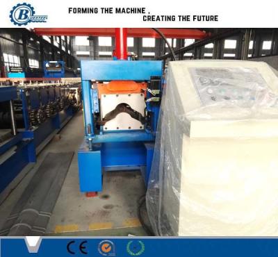 China Ridge Cap Forming Machine 0.3-0.8mm Galvanized Steel for sale