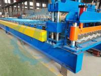 China 220V/380V PLC Controlled 1 Inch Tile Roll Forming Machine for sale