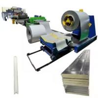 China Industrial Omron Encoder Roller Shutter Door Roll Forming Machine Enhanced Safety And Operation for sale
