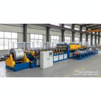 China Metal Slitting Line with Carbide Slitter Blades and PLC Control for High-Precision Aluminium Slitting for sale