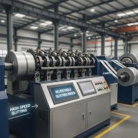 China Metal Slitting Line with Adjustable Slitting Widths, Fast Setup Times, and High Speed Slitting Machine for Efficient Coil Processing for sale