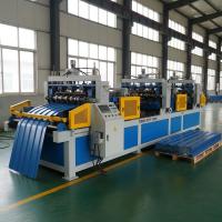China Roof Panel Roll Forming Machine with 1000mm Forming Width 7000*1500*1400mm Machine Size and Omron Encoder for Roofing Panel Fabrication for sale