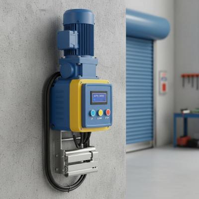 China Automatic Operation 5.5KW Power Roller Shutter Door Machine with PLC Control System for Industrial Applications for sale