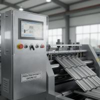 China PLC Control Metal Roofing Roll Forming Machine with 45# Steel Rollers and 8-30m/min Forming Speed for Efficient Steel Tile Production for sale