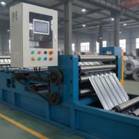 China Chain Drive Metal Roofing Roll Forming Machine with PLC Control and 45# Steel Rollers for High-Speed Roof Sheet Production for sale