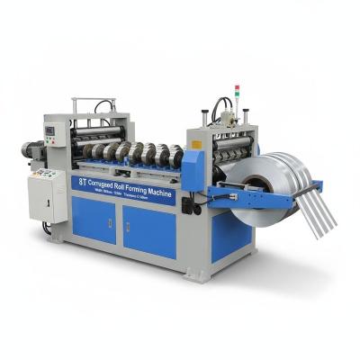 China 8T Weight Corrugated Roll Forming Machine with 1000mm Width and 0.3-0.8mm Thickness for Precision Metal Sheet Forming for sale