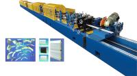 China Polyurethane PU Foam Roller Shutter Door Machine With Hydraulic System for sale