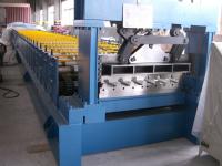 China PLC Control Hydraulic Floor Deck Roll Forming Machine For Industrial Building for sale