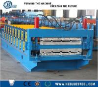 China 3KW Hydraulic Double Layer Forming Machine With 380V / 3Phase / 50Hz Voltage For 0.3 - 0.8mm Thickness for sale