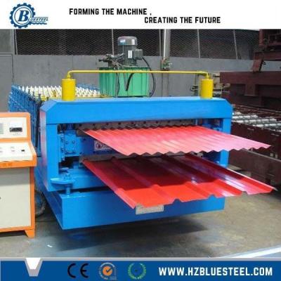 China 3KW Hydraulic Double Layer Steel Forming Machine With 45# Steel Roller for sale