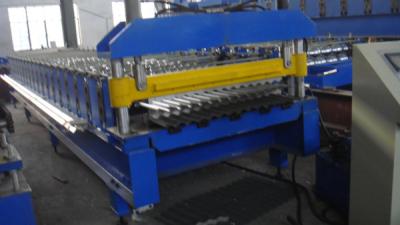 China Color Steel Metal Steel Roofing Sheet Roll Forming Line Hydraulic Automatic for sale