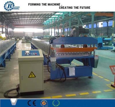 China Manual Decoiler 5 Ton Metal Roofing Roll Forming Machine Glazed Trapezoidal for sale