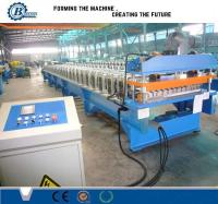China 5.5 Kw Hydraulic Wall / Roof Metal Roll Forming Machine For Buildings for sale