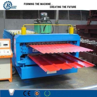 China 0.3-0.8mm Raw Material Double Layer Roll Forming Machine with 8-12m/min Forming Speed for sale