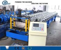 China Colors Steel Standing Seam Roll Forming Machine , Standing Seam Metal Roof Machine for sale