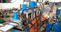 China 45# Steel Door Frame Roll Forming Machine with 13-15 Rollers for sale