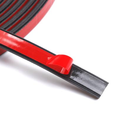 China Industrial Door D E M V I B Type EPDM Rubber Foam Seal Gakset Strip Soundproofing Self Adhesive Seal for Door Window for Car for sale