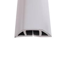China Flexible Self-Adhesive PVC Floor Wire Cover Cable Protect Channel Floor Cable Cover for sale
