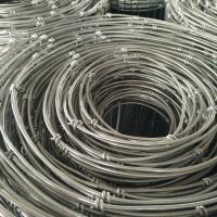 China 2.4m Height Hinge Knot Deer Wire Fence Galvanized Carbon Steel for sale