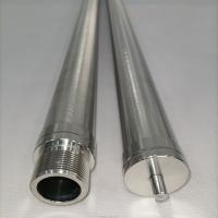 China Stainless Steel 304 Johnson Wedge Wire Screen 200 Micron Filter Mesh for sale