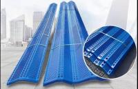 China Mesh Construction 1.0mm Windbreak Fence Panels Electrostatic Powder Spraying for sale