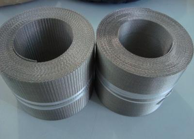 China 152*24 316L Stainless Steel Wire Mesh Roll / Plain Dutch Weave Mesh 1M Width for sale