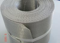 China 152*24 316L Stainless Steel Wire Mesh Roll / Plain Dutch Weave Mesh 1M Width for sale