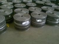 China 150cm Width Flat Flex Wire Belt 304 Steel Stainless Conveyor For Bread Baking for sale