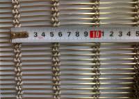 China SS304 Decorative Wire Mesh Screen Facade 1m Width Customized Color for sale