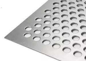 China Stainless Steel Perforated Wire Mesh Mesh Sheets Round 8MM Thickness for sale