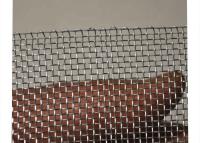 China SS 316 Woven Copper Wire Mesh Screen 2mm diameter Edge Wrapped for sale