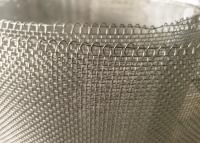 China SS 316 Woven Copper Wire Mesh Screen 2mm diameter Edge Wrapped for sale